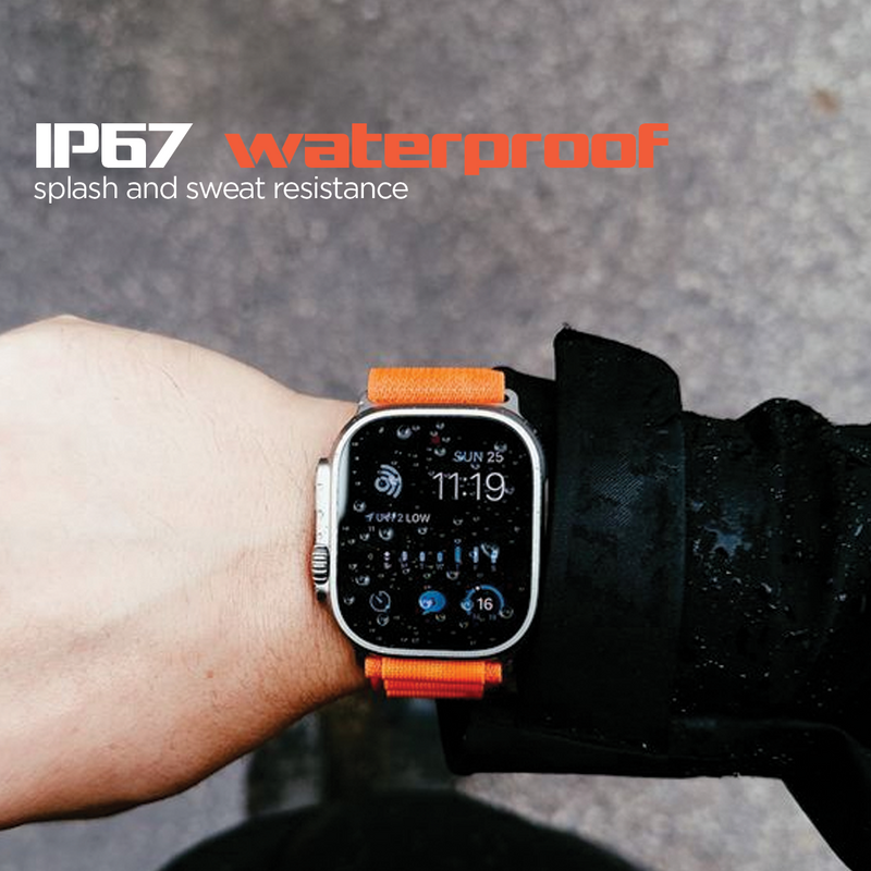 Nu Republic Creed Ultra Smartwatch with 2.0" HD IPS Display, BT Calling ...